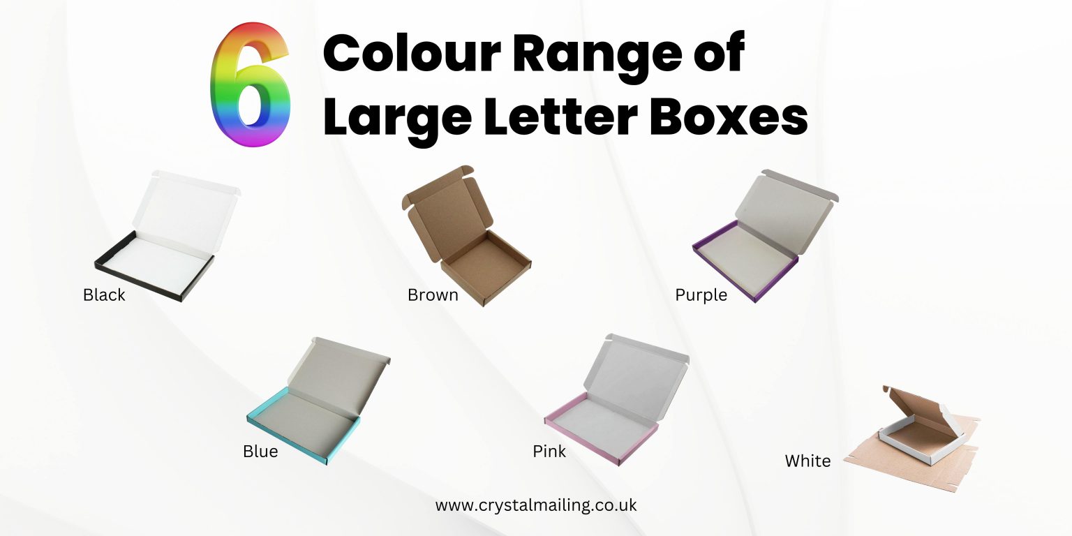 6 Colour Range of Large Letter Boxes | GuestCanPost